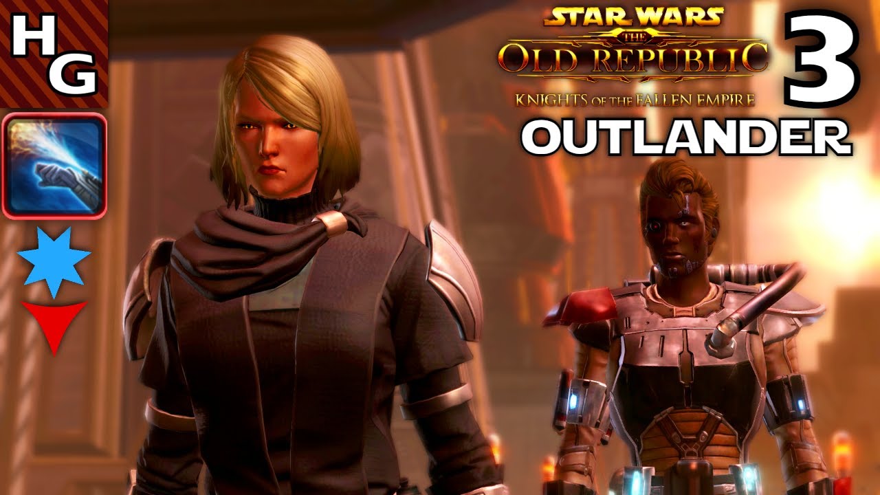 SWTOR KotFE Ch.3: Outlander Bounty Hunter [Male] - YouTube