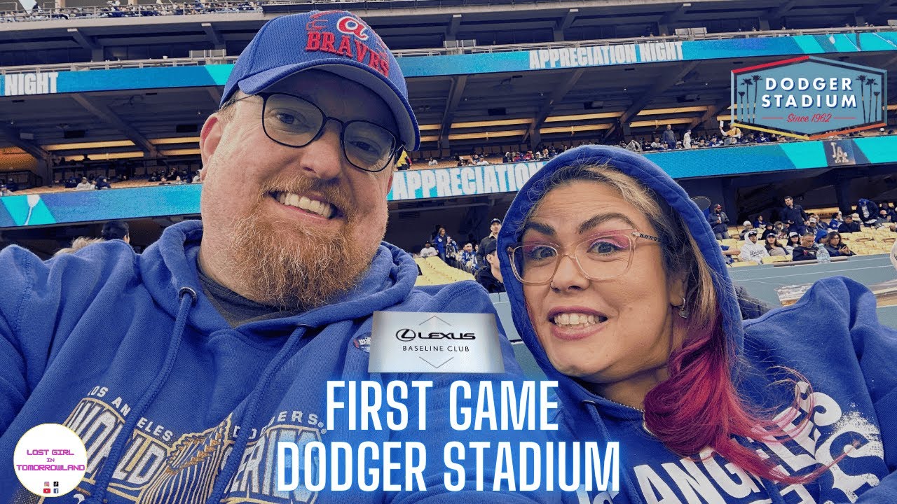 First Dodgers Game at Iconic Dodger Stadium! | Lexus Baseline Club ...