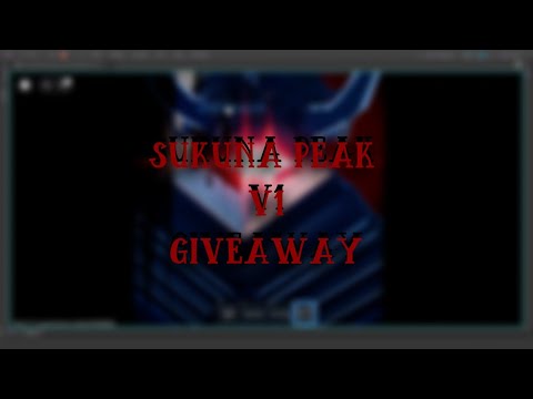 ROBLOX STUDIO | SUKUNA PEAK V1 | GIVEAWAY
