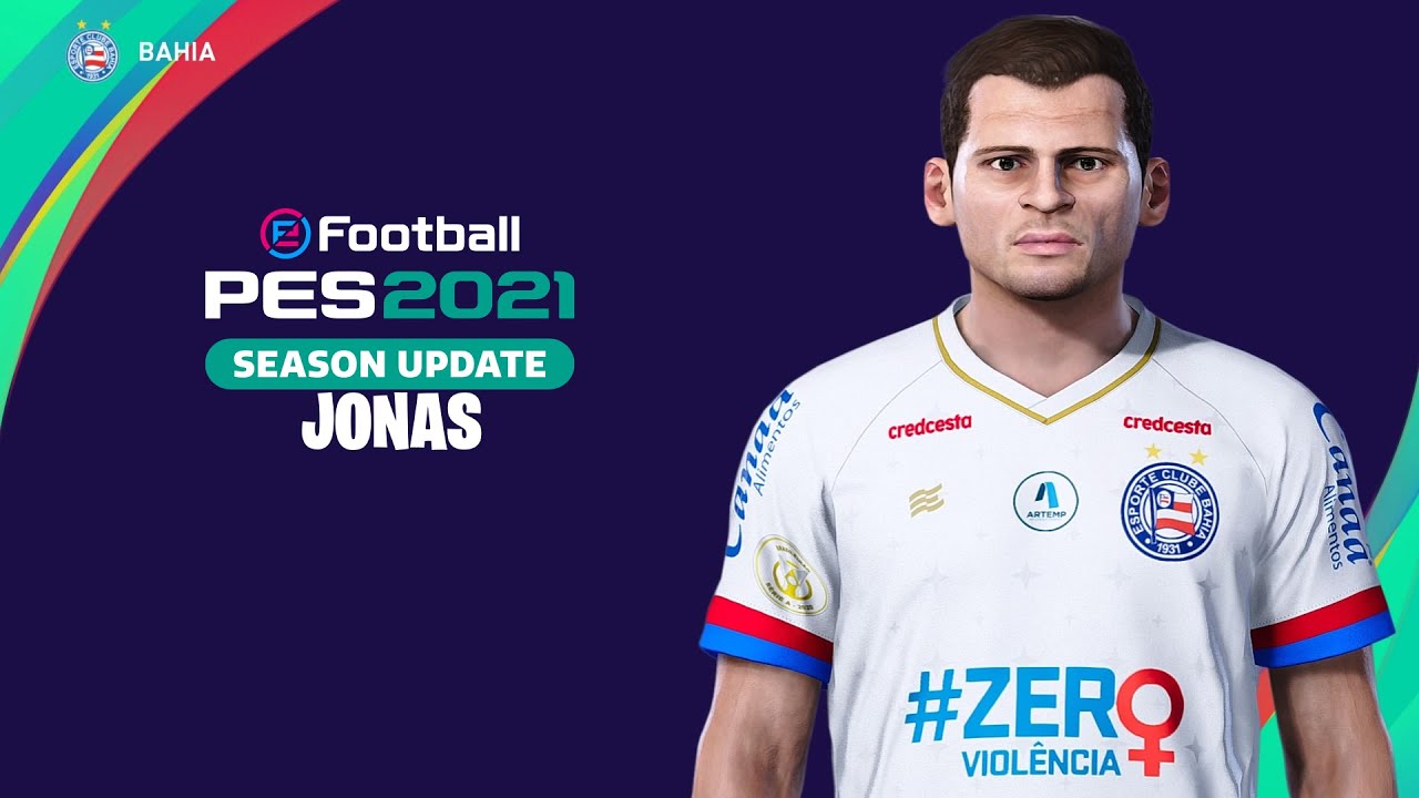 Jonas PES 2021 - How to create | Como fazer - YouTube
