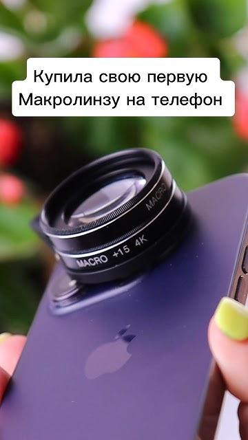 Обзор макро линзы на телефон. Тестовая съемка📸 - YouTube