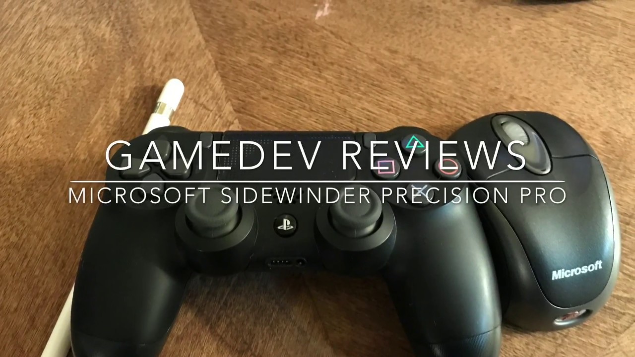 Microsoft Sidewinder Precision Pro | GameDev Reviews | 3 - YouTube