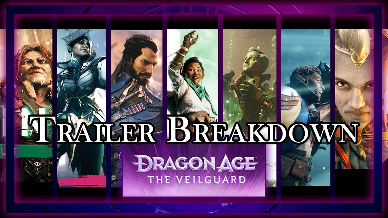 Dragon Age: The Veilguard Trailer BREAKDOWN + ALL 7 COMPANIONS - YouTube