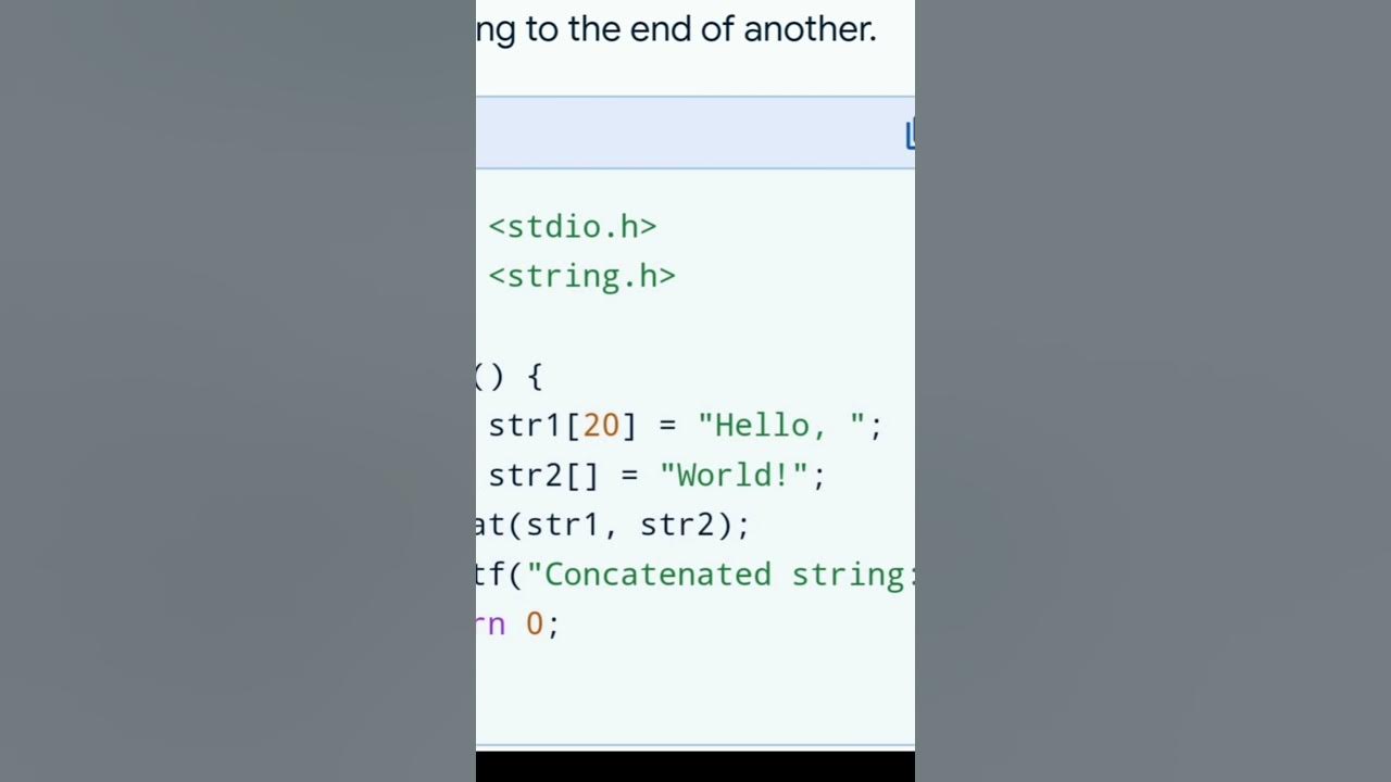 CS3251 UNIT 2 String operation in c performed string functions - YouTube