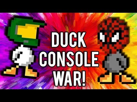 DUCK CONSOLE WARS! -- Let's Play Duck Game (Local Versus)(Steam ...