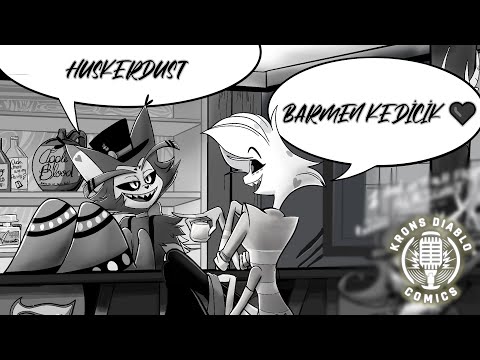 ANGEL DUST x HUSK - Hazbin Hotel Comic // Türkçe Dublaj