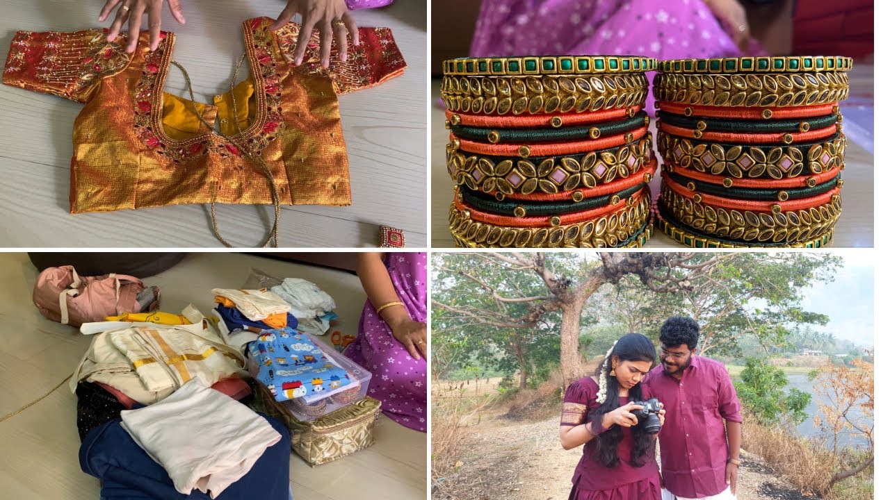 Packing my suitcase for Anusha Wedding | I customized my bangles ...