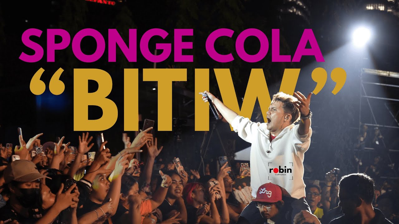 Sponge Cola performed "Bitiw" at Ayala Avenue New Year's Eve Countdown ...