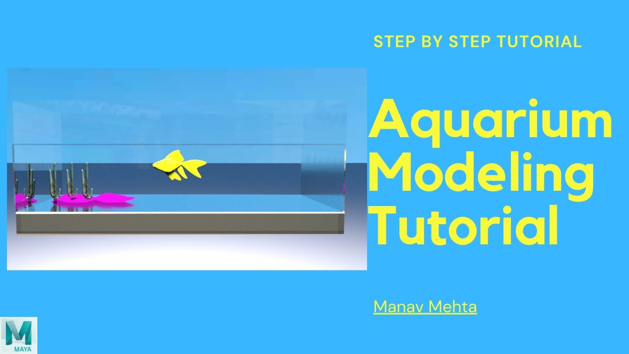 Aquarium Modeling Tutorial in 3D Maya | 17 Min I Lets Animate #79 - YouTube