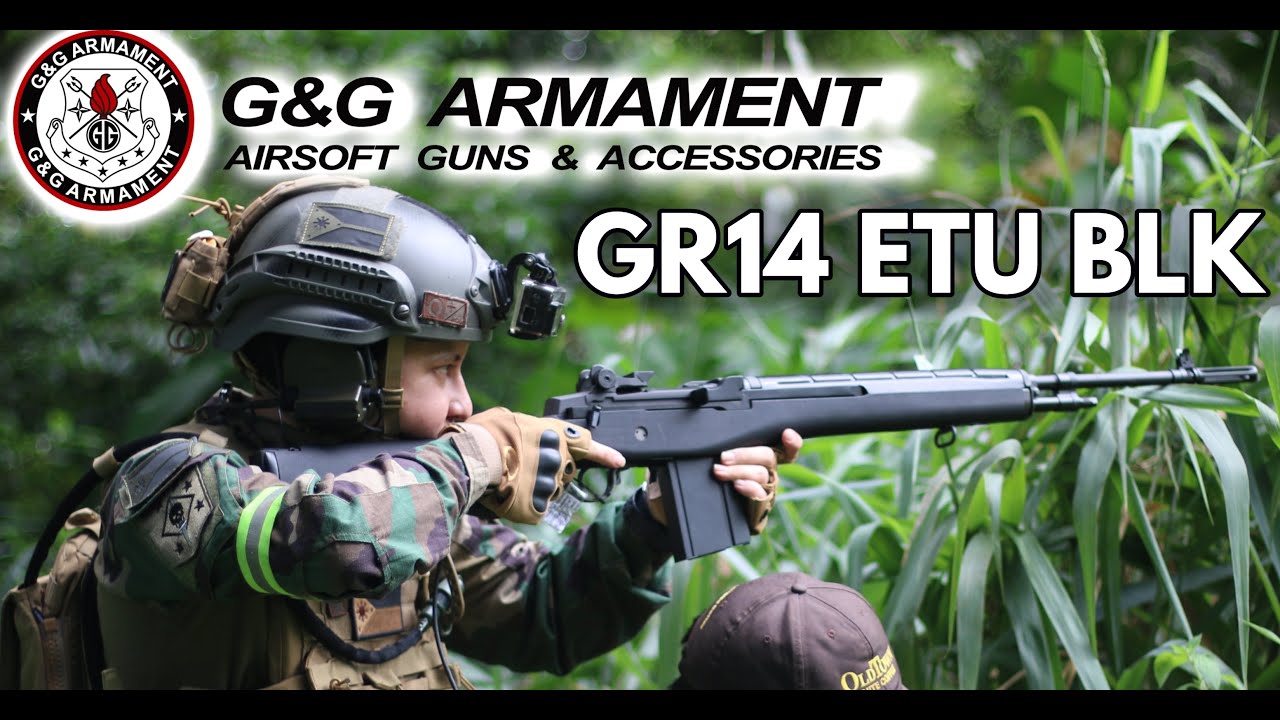 G&G M14 (GR14) ETU AEG | Airsoft Unboxing/Review - YouTube