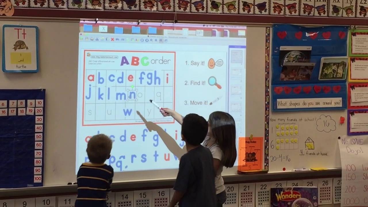 Mimio Teach in Kindergarten - YouTube