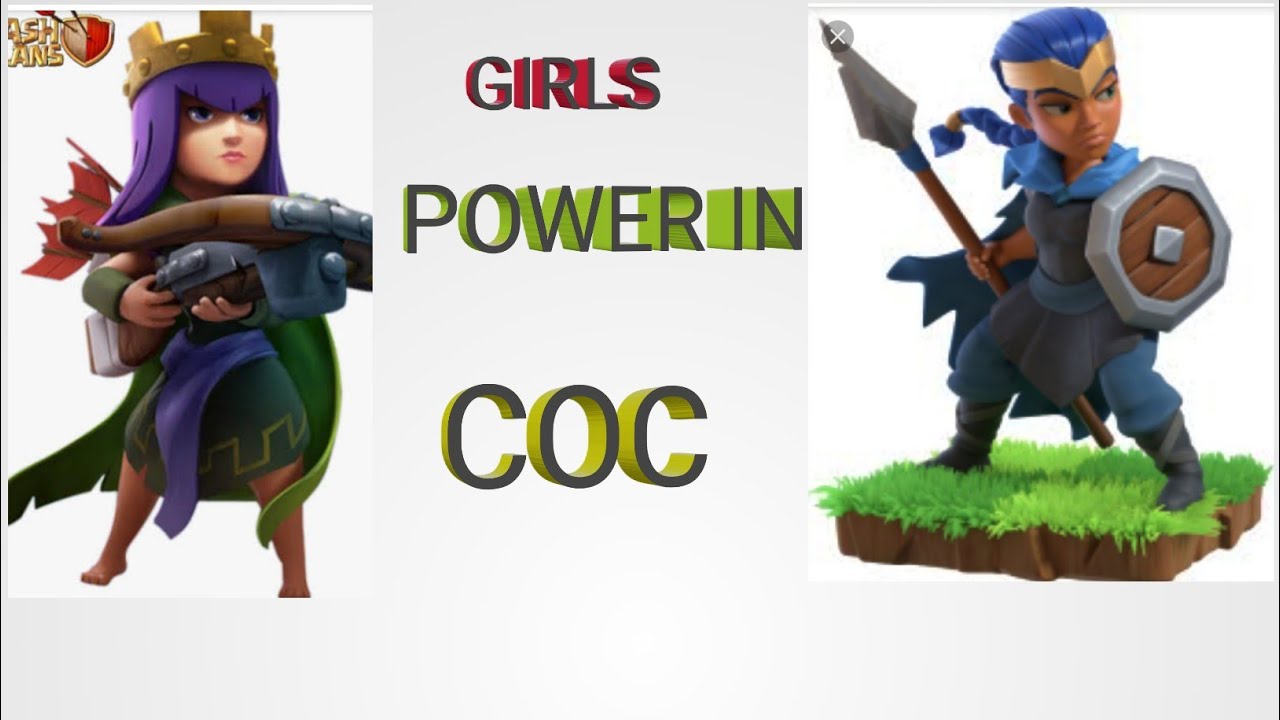 Girls power in coc - YouTube