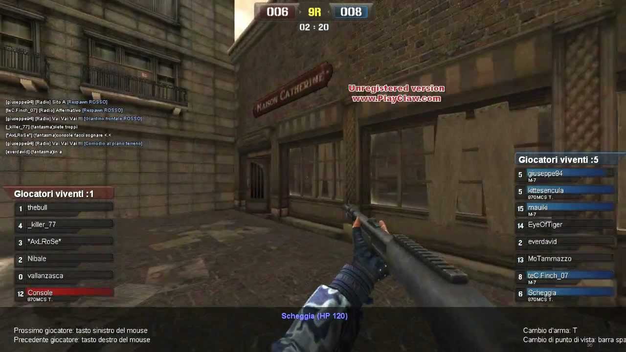 Point Blank Italia - Wall Hack Scheggia - YouTube