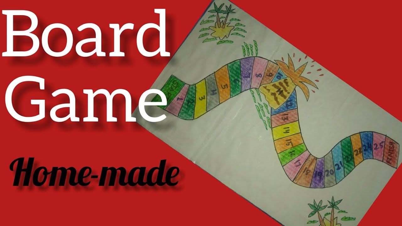 DIY Board Game | Homemade Game Make At Home | - YouTube