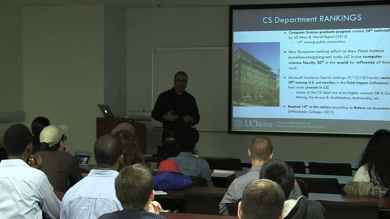 Sharad Mehrotra - CS Dept. Hilights - CS Grad Visit Day 2016 - YouTube