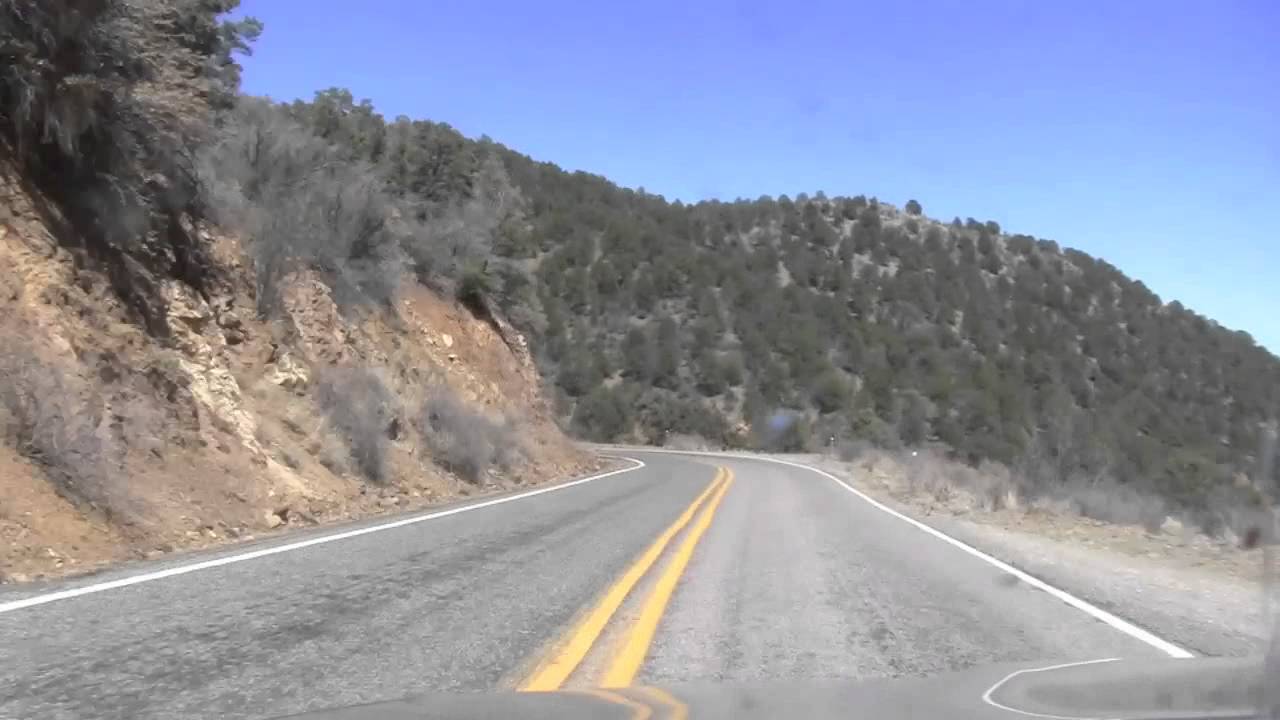 Driving Down from Emory Pass, New Mexico - YouTube