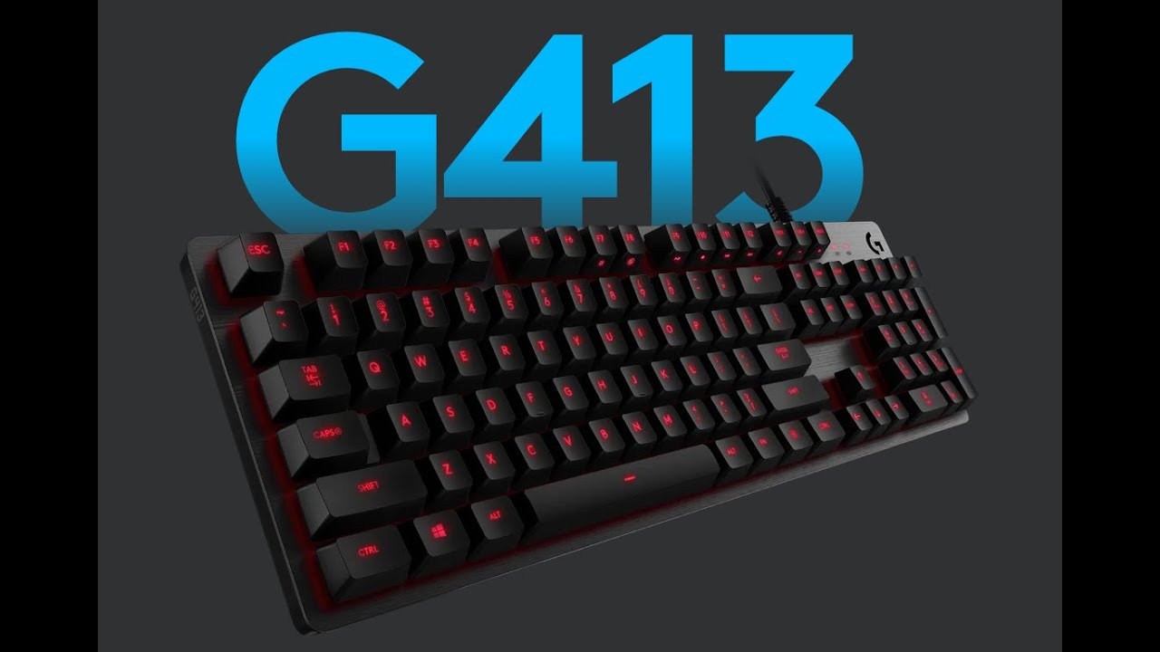 Logitech G 413 Carbon Unboxing. - YouTube