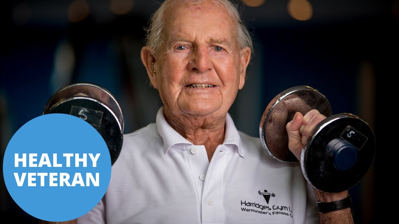 WWII veteran reveals secret to his old age is going to the gym every ...