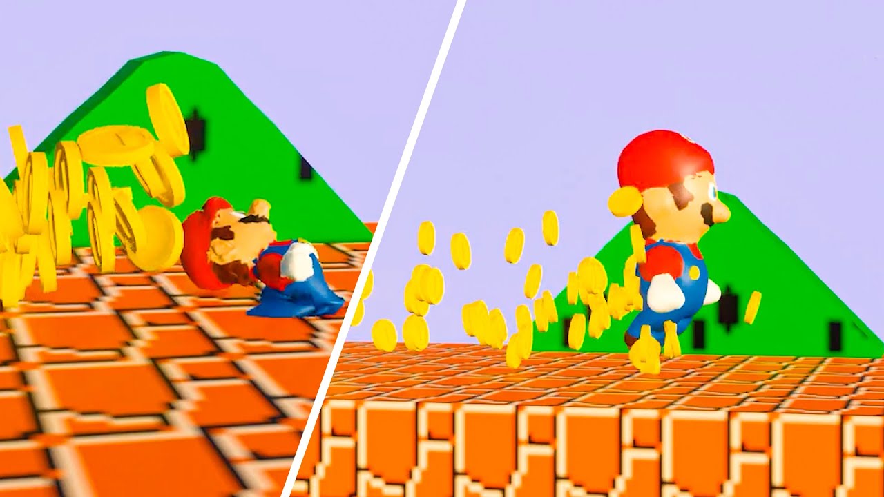 Jelly Super Mario Bros. 2 | 3D Animation - RTX ON | Super Mario Glitch ...