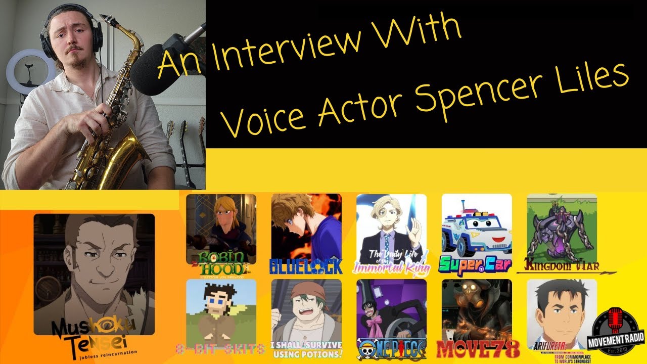 Exclusive Interview with Voice Actor Spencer Liles - YouTube