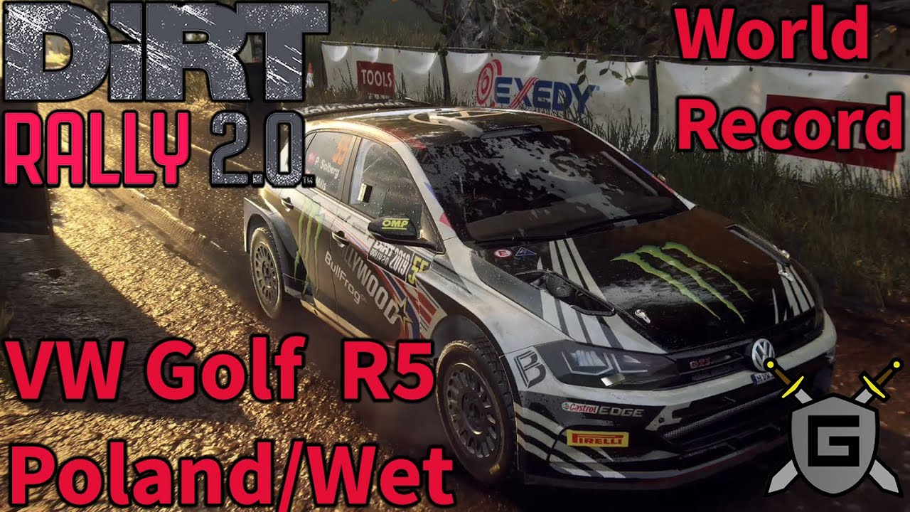 VW Golf R5 - Poland WORLD RECORD (DiRT Rally 2.0) - YouTube