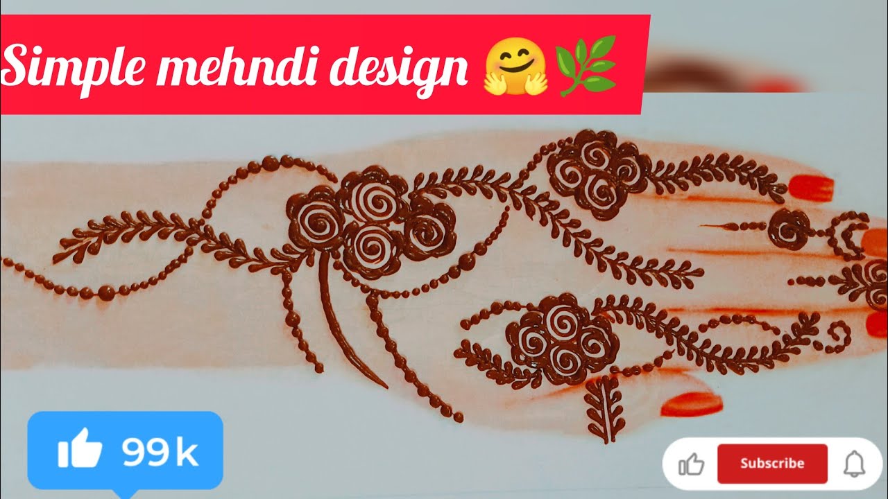 Model mehndi design 🤗💞🌿letest mehndi design||Arabic mehndi design||Eid ...
