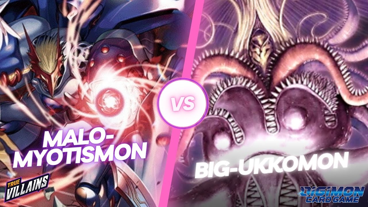 BT16 Myotismon vs. Blue Ukkomon | Fun Decks with Potential! | Digimon ...