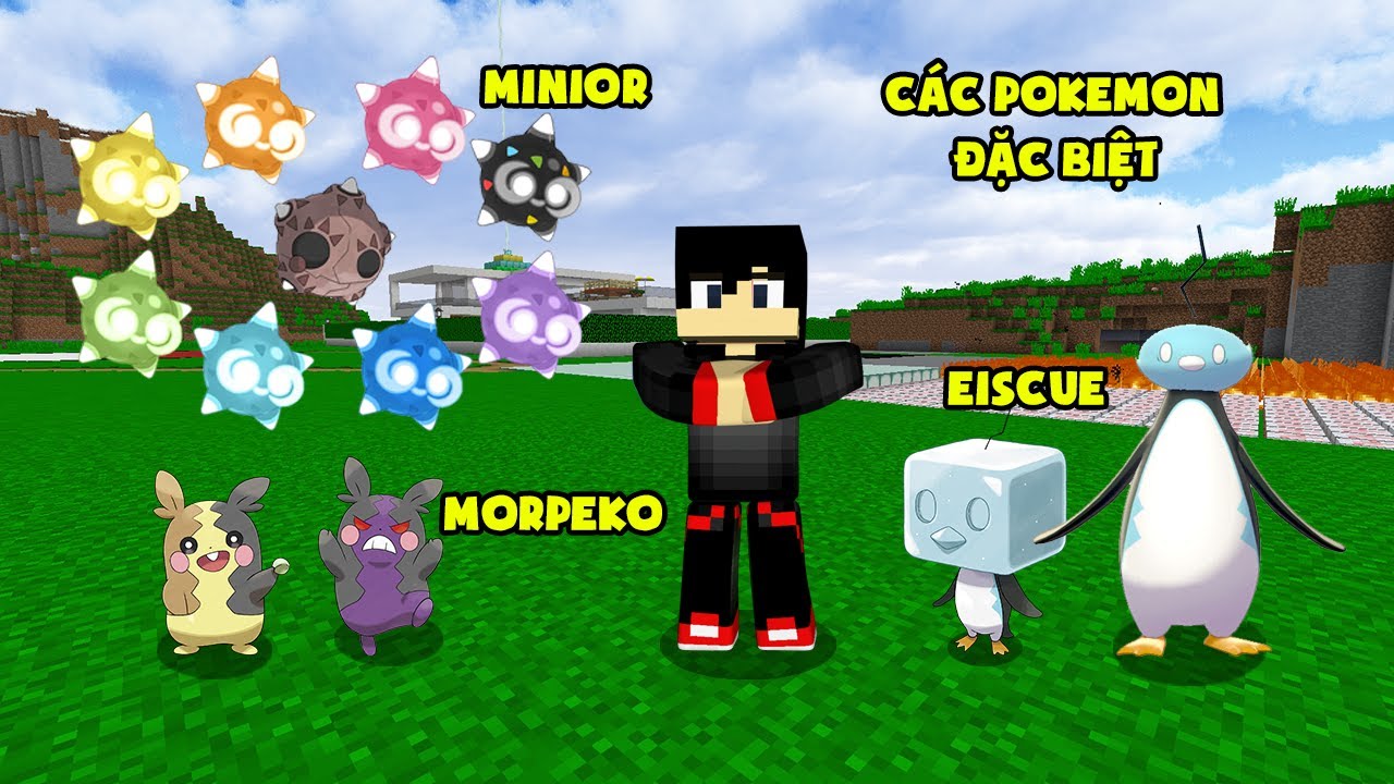 PIXELMON REFORGED TẬP CUỐI : MINIOR 7 MÀU VÀ CÁC POKEMON ĐẶC BIỆT ...