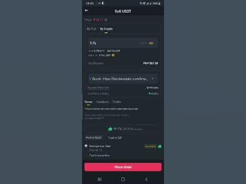 How to sell USDT on Binance p2p to Gcash!!! - YouTube