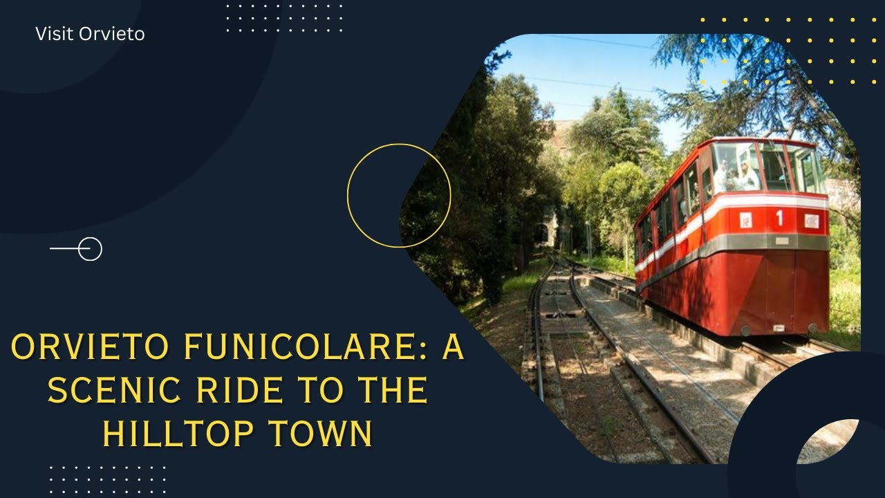Orvieto Funicolare: A Scenic Ride to the Hilltop Town - YouTube