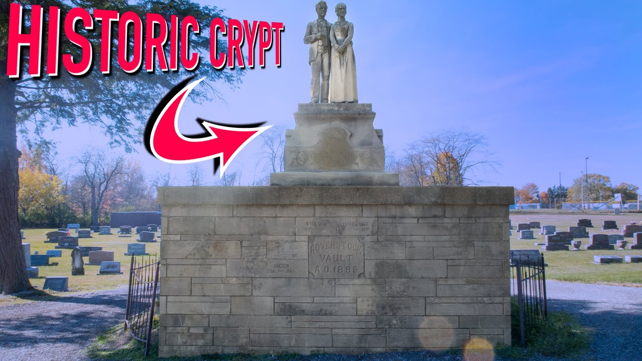 AMAZING CRYPT Found at Hoverstock Cemetery - Zanesville, Indiana ...