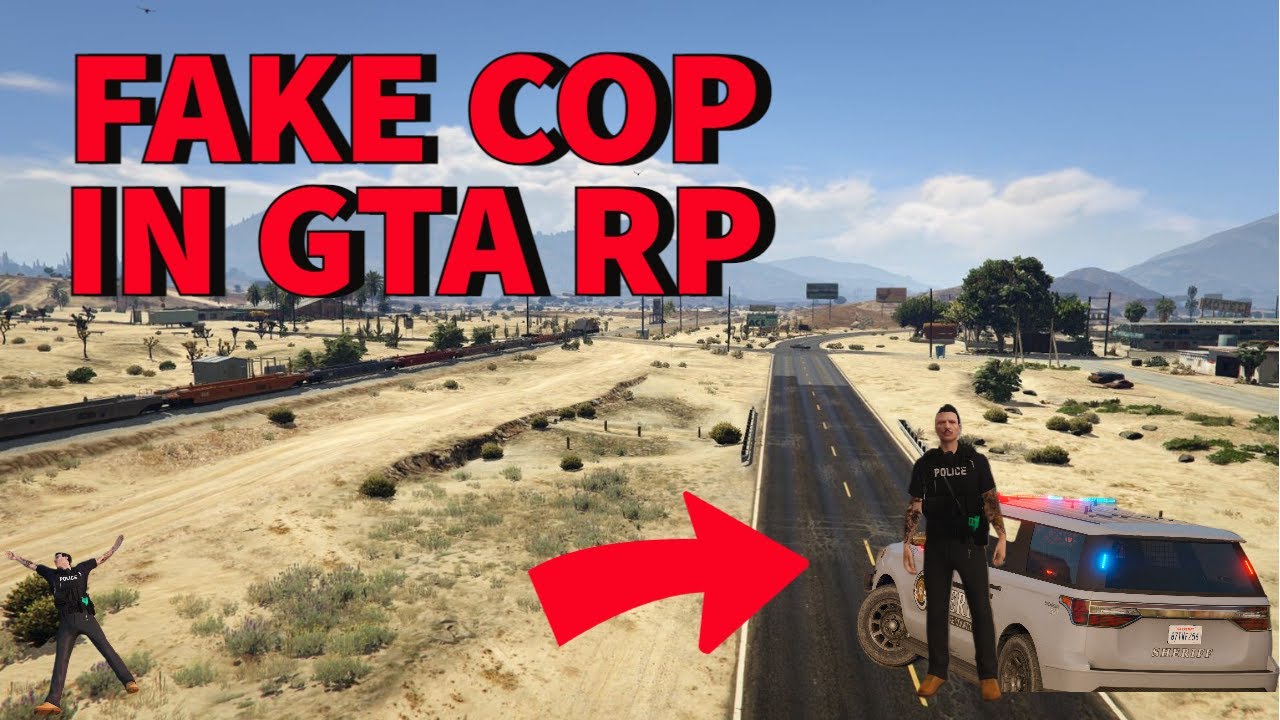 So I decided to pretend to be a cop in GTA RP - YouTube