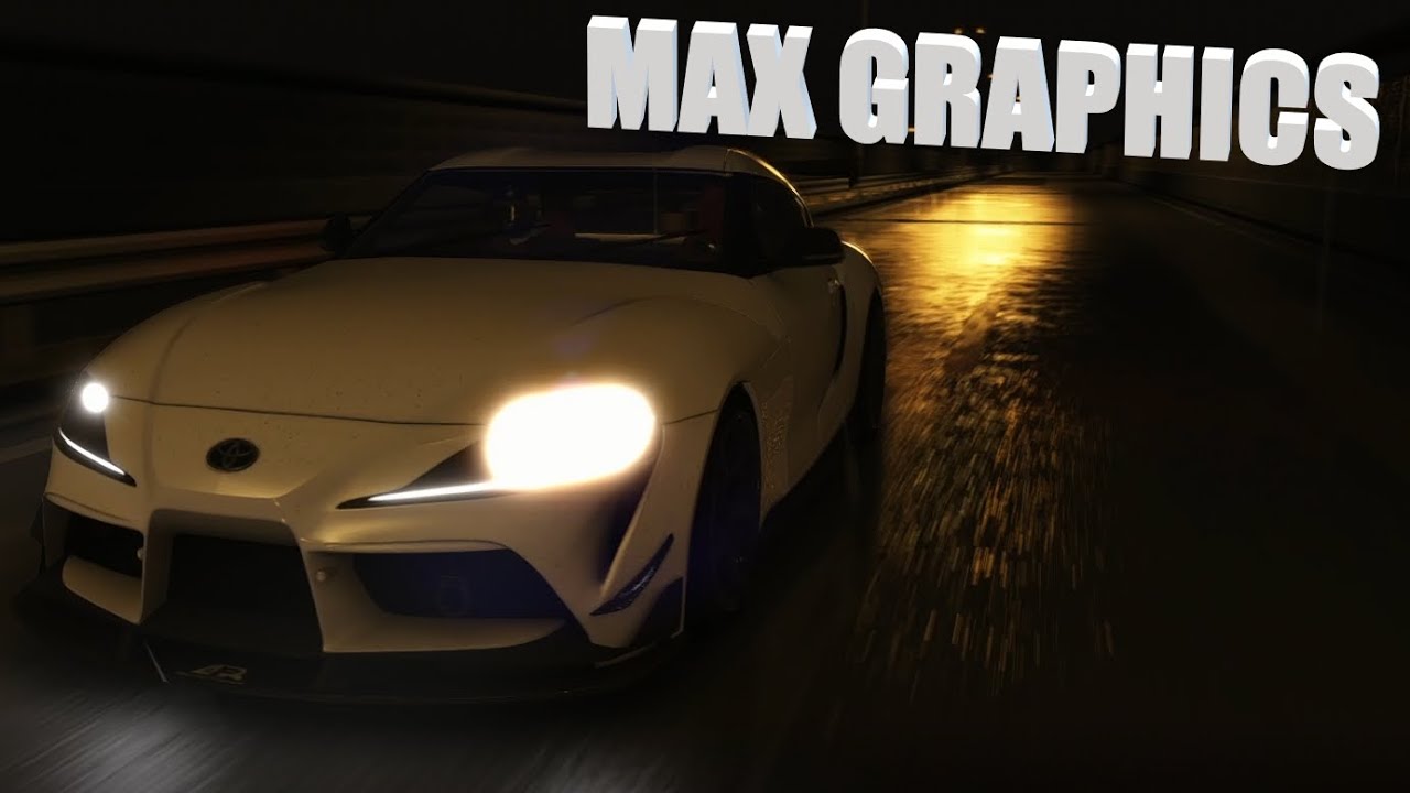 Assetto Corsa max graphics with rain [No sound] - YouTube