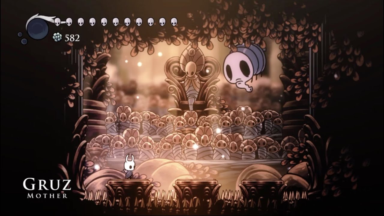 Hollow Knight Godmaster — Gruz Mother no hit boss fights (Attuned ...
