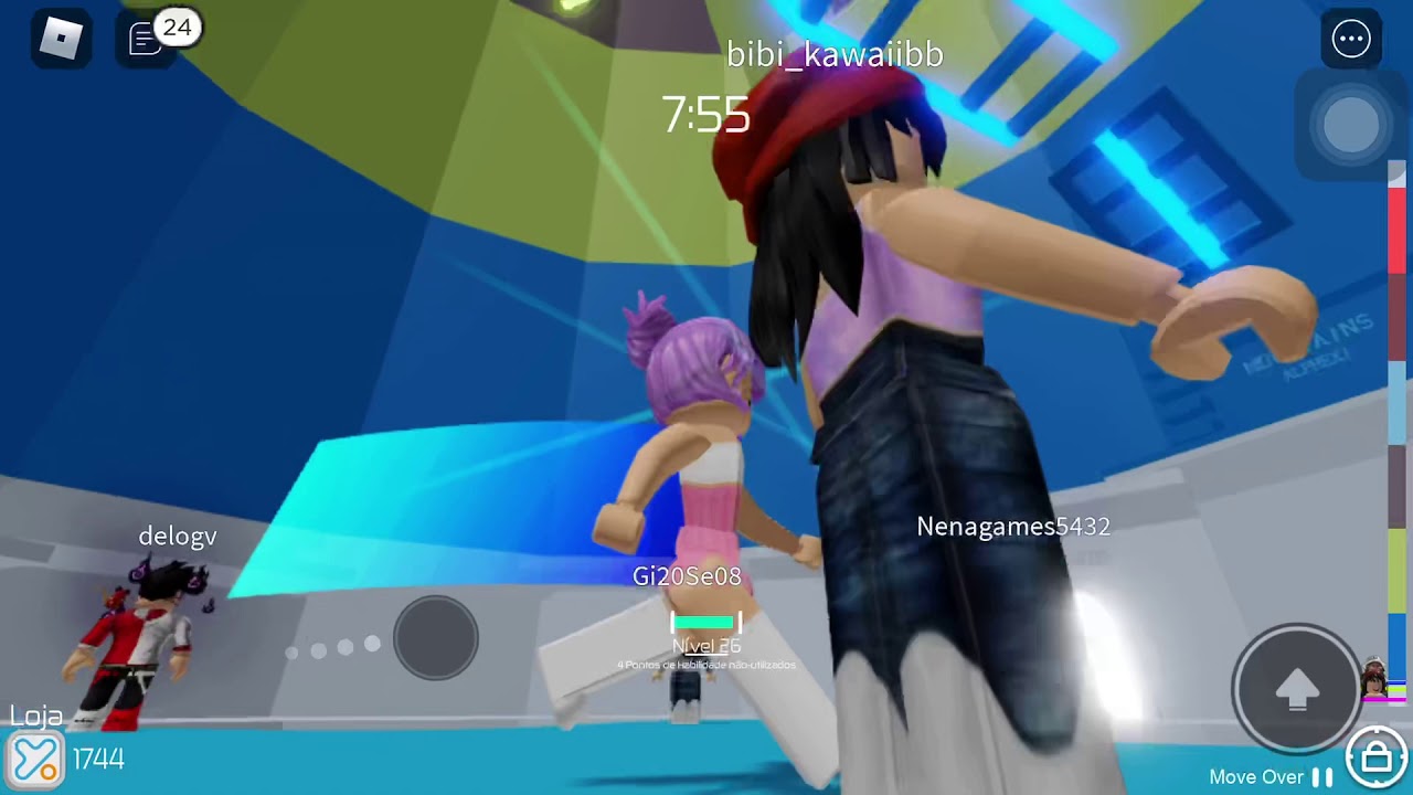 JOGANDO ROBLOX - MEU PRIMEIRO VÍDEO 💜 - YouTube