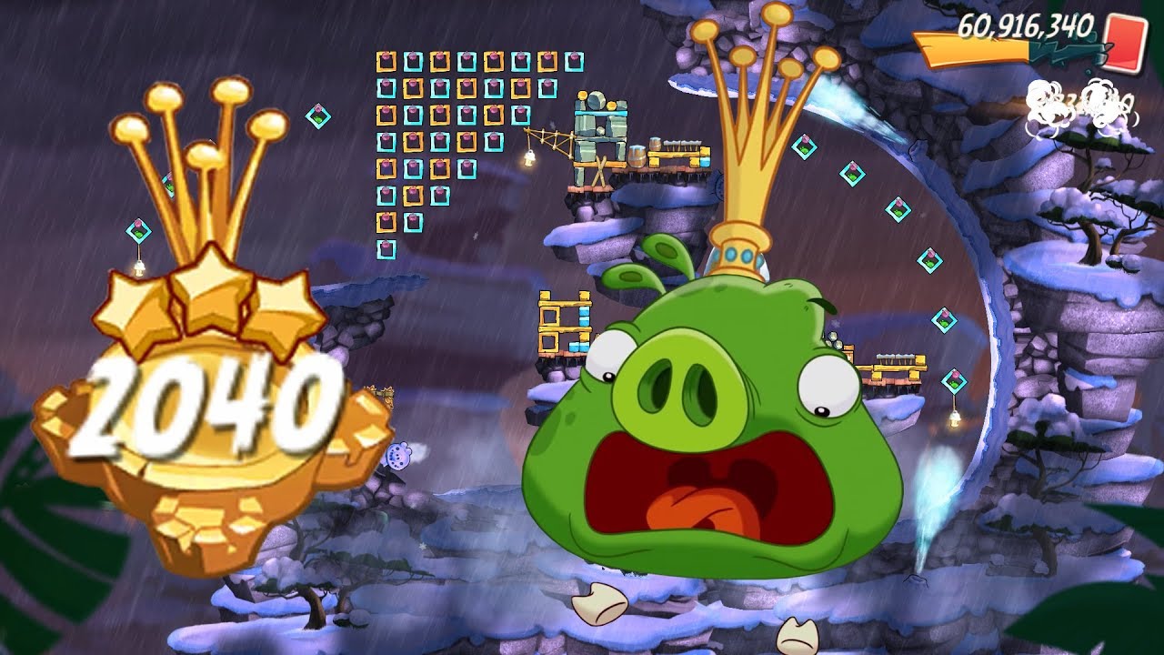 Angry Birds 2 Unlock LEVEL 2037–2040 BOSS LEVEL KING PIG – Cobalt ...
