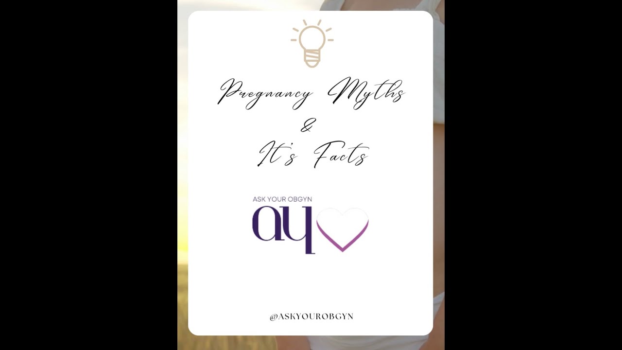 Myth vs. Fact: Busting 20 Pregnancy Myths Every Mom Should Know! - YouTube