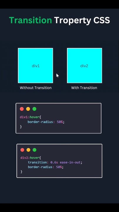 Css Transition Property Short Shortvideo Cssanimation Csshovereffect Coding Webdesign