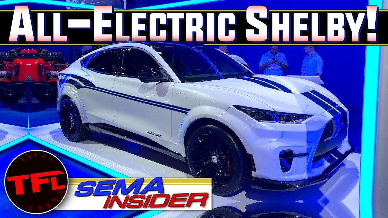 An ELECTRIC Shelby? Check Out This Amped Up Mustang Mach-E GT Concept ...