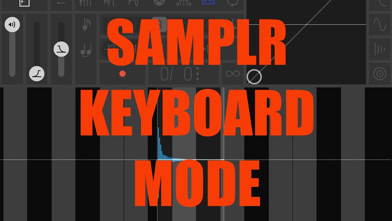 Samplr - Tutorial: Exploring the app Part 11, Keyboard Mode - YouTube