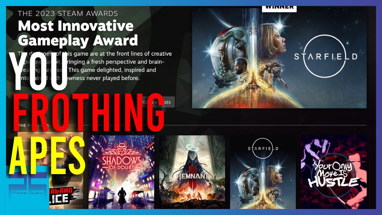 The Steam Awards - You Frothing, Meme Loving Apes Made Me Proud - YouTube