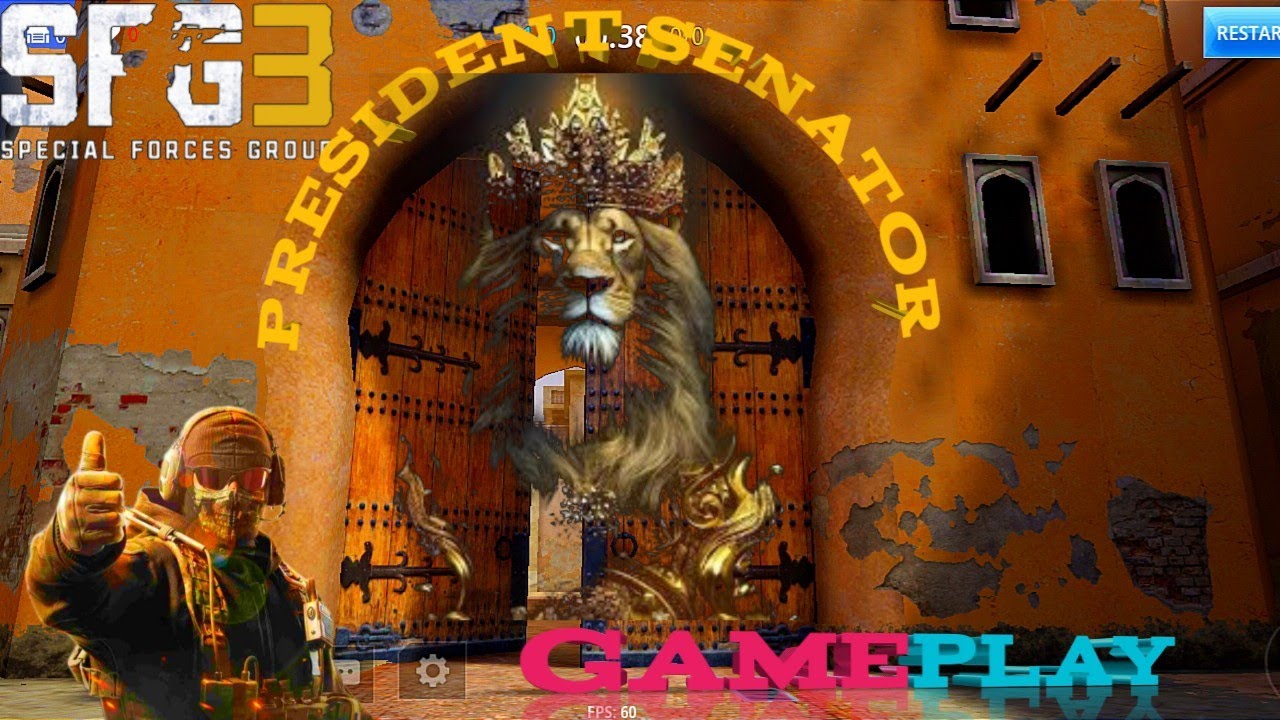 Sfg3 Game play Classic desert map 🏜 From President Senator | No1 clan ...