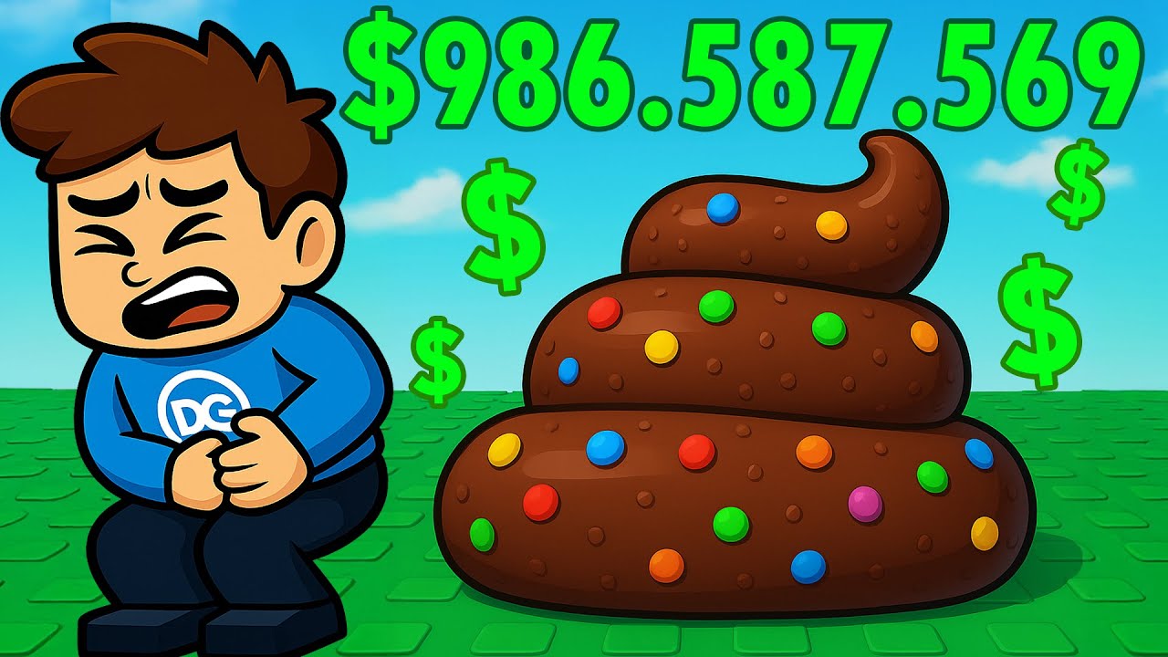 HAZ CRECER TU CACA EN ROBLOX... - YouTube