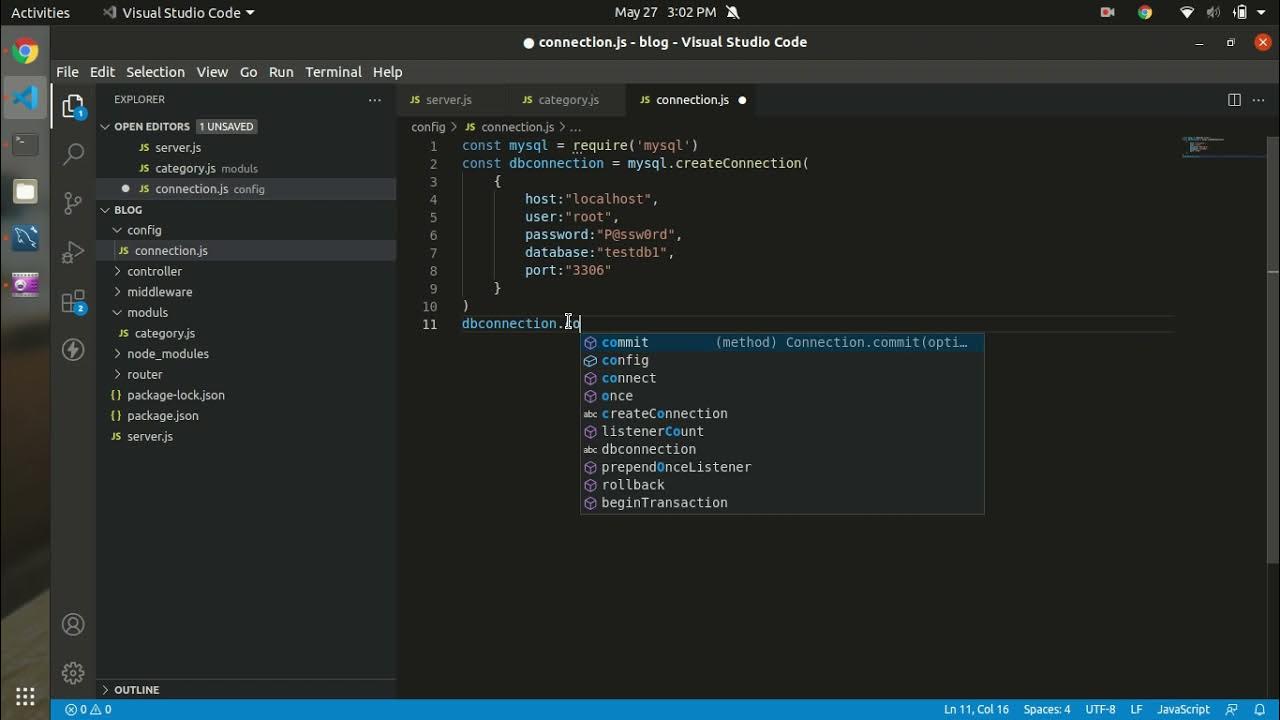 Node, MySQL, Promise-based queries, Make your own promises - YouTube