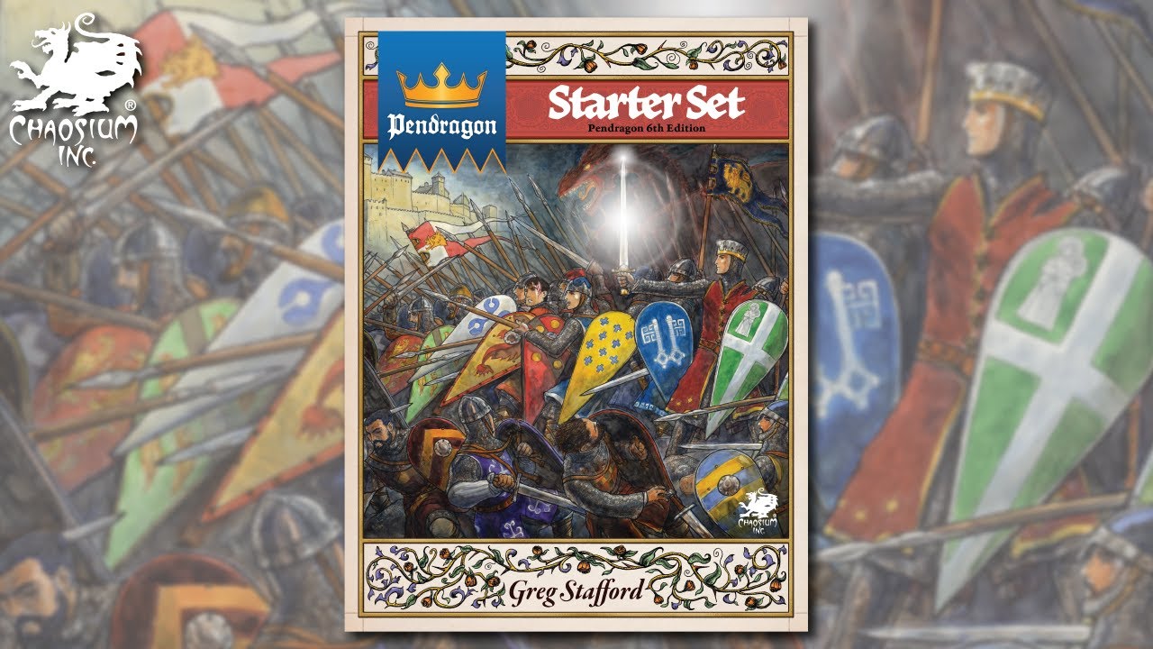 Pendragon Starter Set | Chaosium Unveiled - YouTube