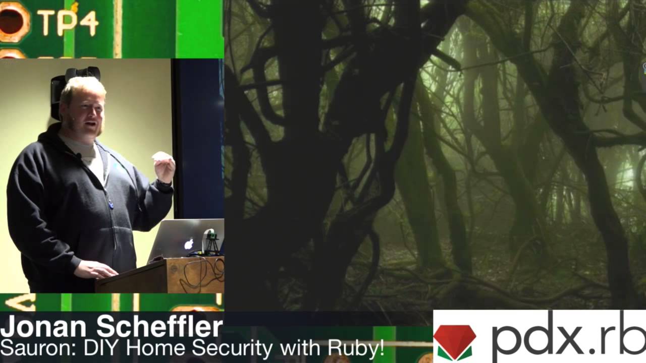 Sauron: DIY Home Security with Ruby! - Jonan Scheffler - YouTube