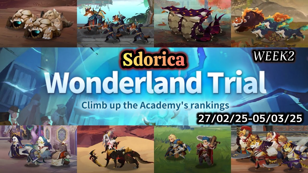 Sdorica Wonderland Trial [幻想世界トライアル] 26/02/25-05/03/25【Week2】 - YouTube