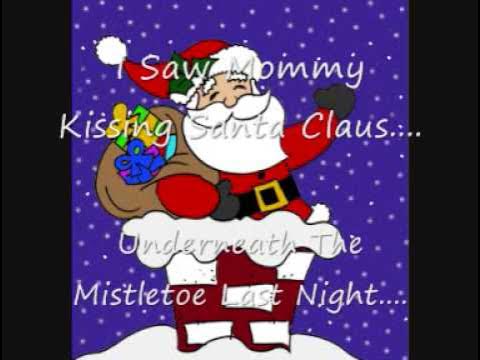 I Saw Mommy Kissing Santa Claus- Bobby Sherman-Lyrics - YouTube