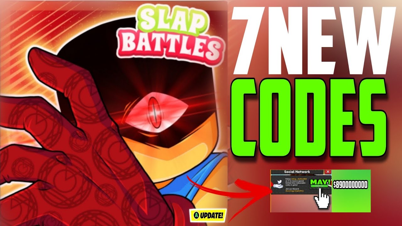 SLAP BATTLES UPDATE (HOW TO GET SLENDER GLOVE SHOWCASE, COLLECT MYPAGES ...