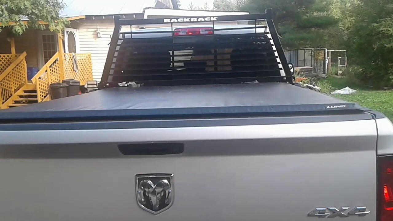 Louvered back Rack - YouTube